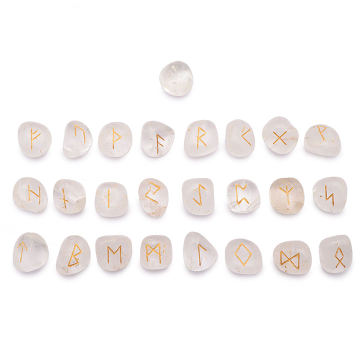 RUNES SET ROCK CRYSTAL A
